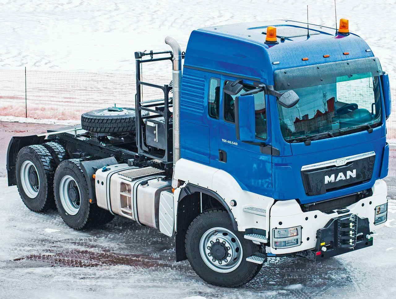 Спеціалізований повнопривідний сідельний тягач MAN TGS 40.540 BBS – WW