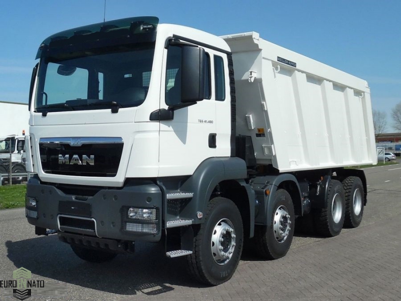 Огляд чотиривісного самоскида MAN TGS 41.440