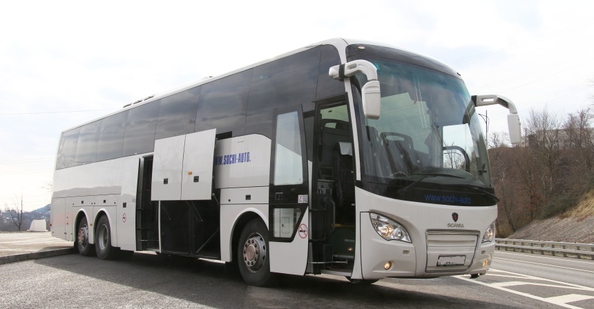 Огляд автобуса Scania Higer A80