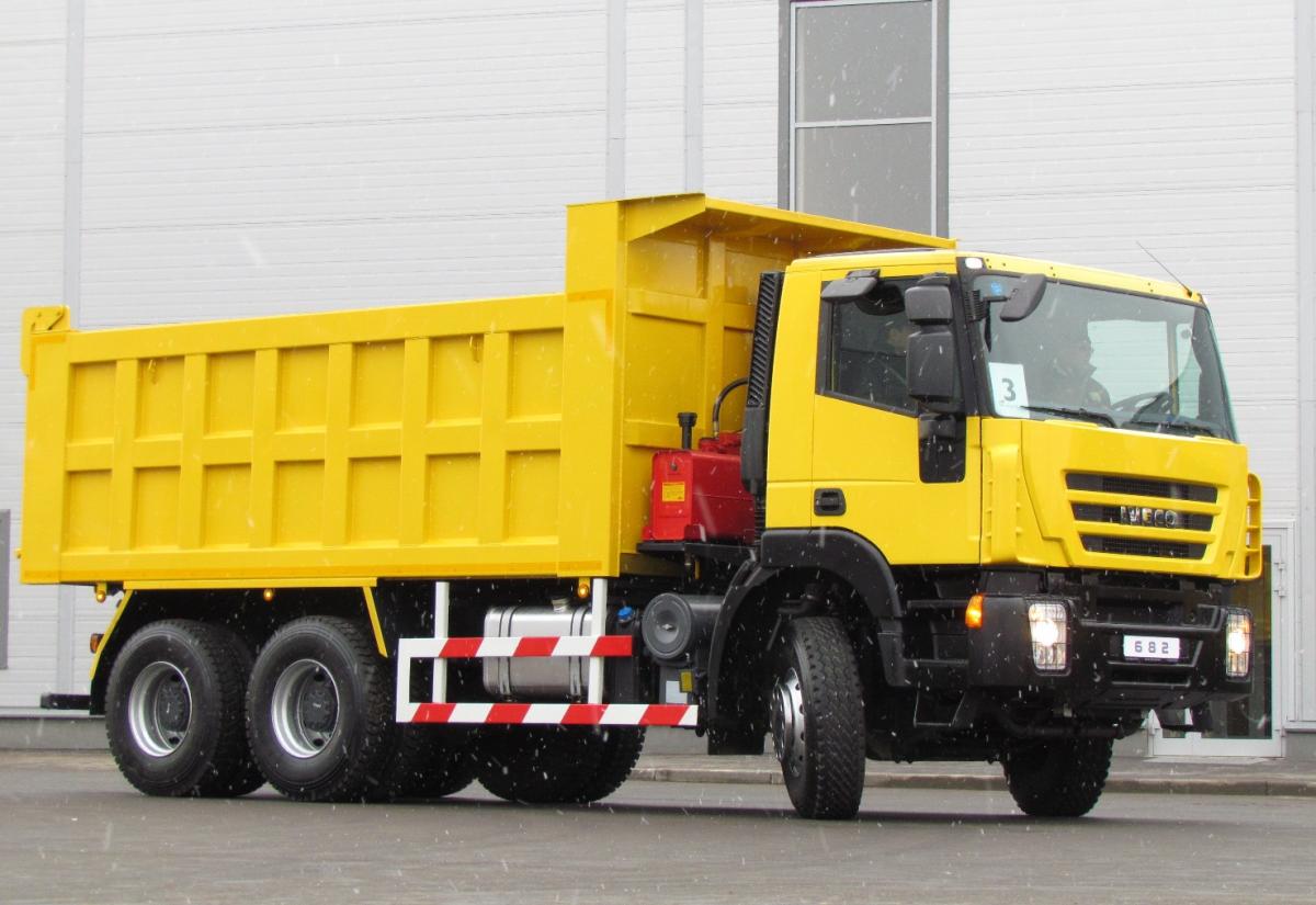 Огляд великотоннажного самоскида Iveco 682